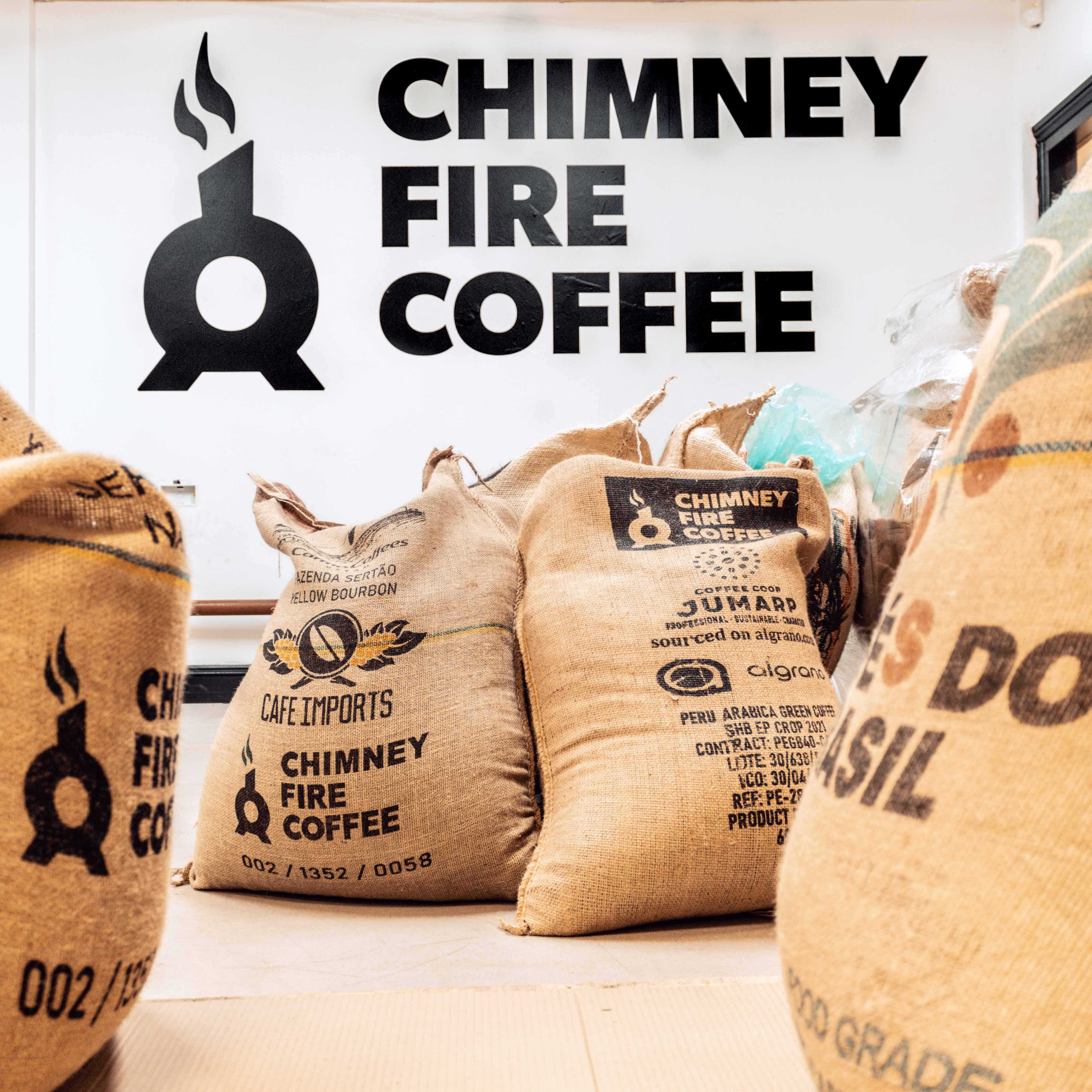Chimney Fire Coffee Roastery Tour | CHIMNEY FIRE COFFEE